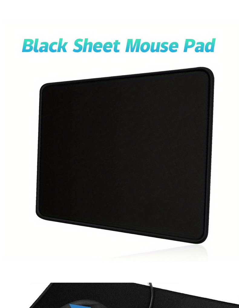 Mouse Pad With Stitched Edge Comfortable Mouse Pads With Non-Slip Rubber Washable Mouse pads For ...