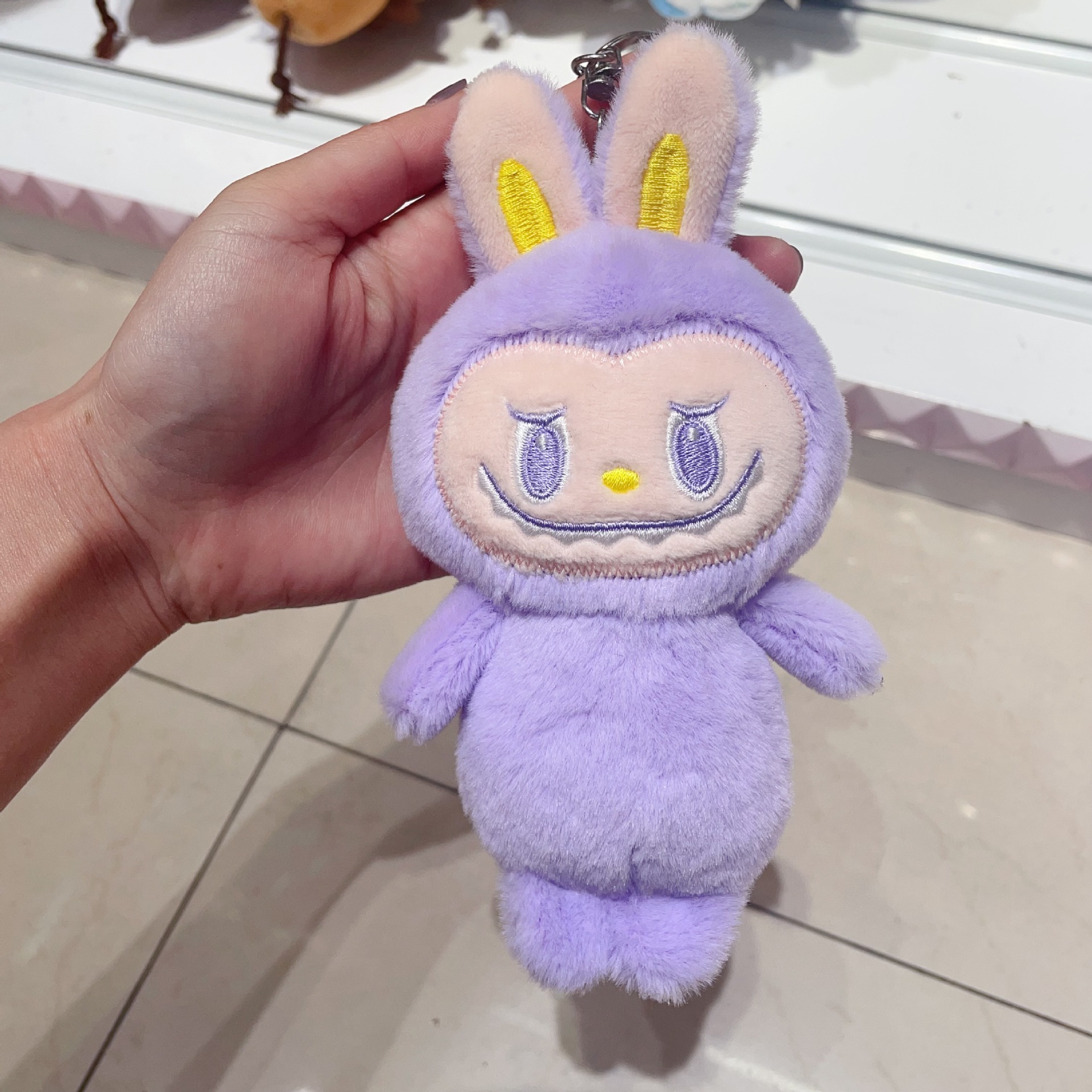 Cross-border new model labubu plush doll pendant labubu plush doll bag ...