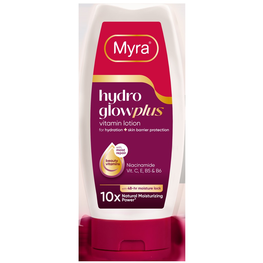 Myra Hydro Glow Plus Vitamin Lotion 100ml | Shopee Philippines