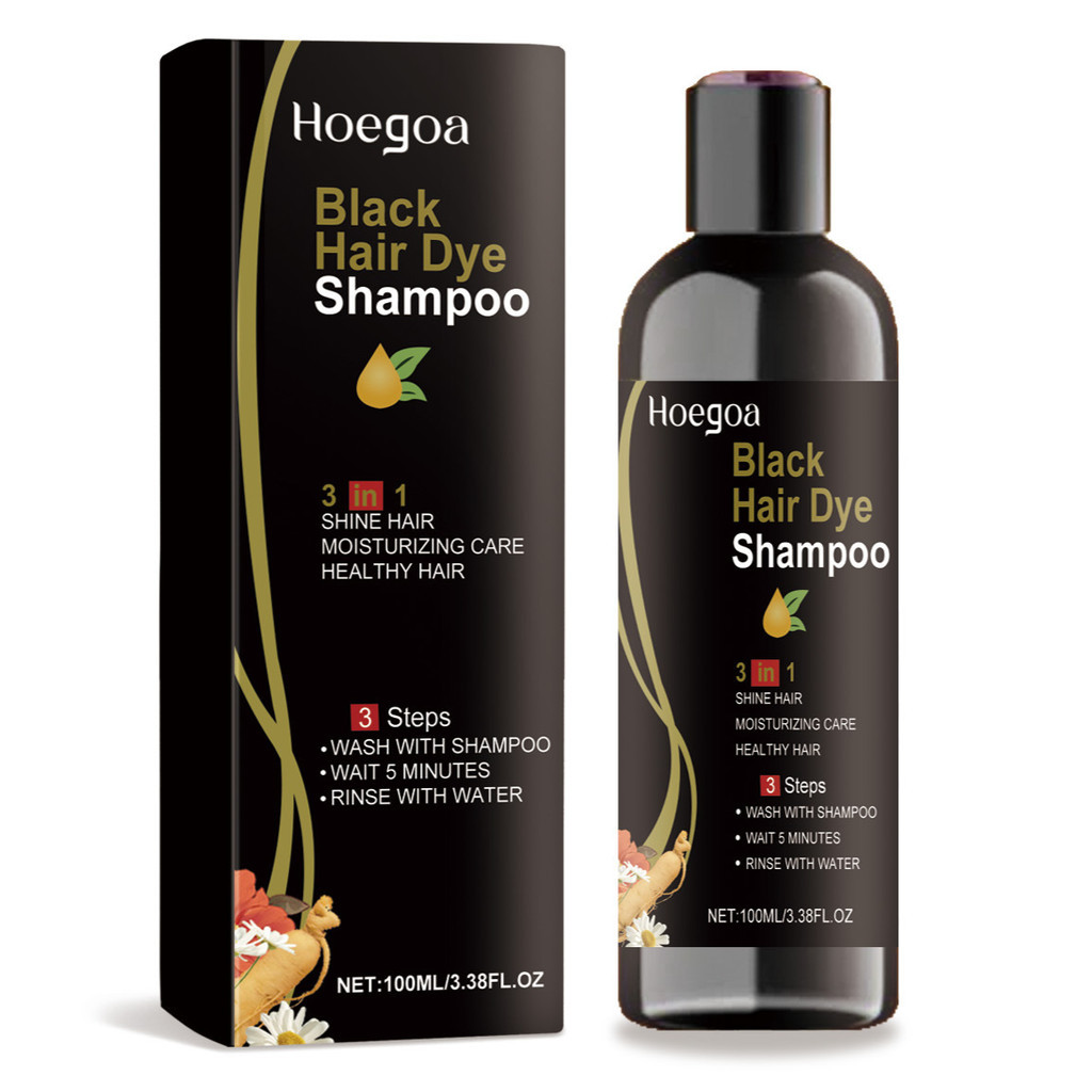100ml HOEGOA Herbal Hair Care Shampoo Smoothing Gentle Cleansing ...