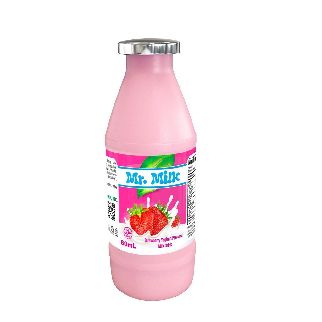 Del Monte Mr. Milk Strawberry Yoghurt Flavored Milk Drink That Kids ...