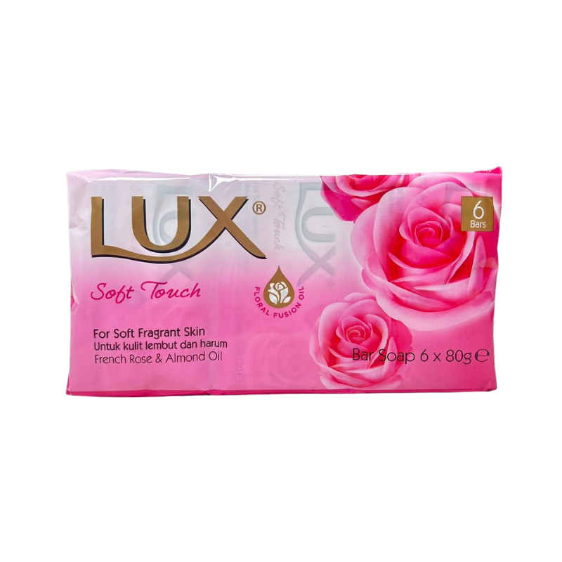 Lux Soap Soft Touch 80g x 6 | Shopee Philippines