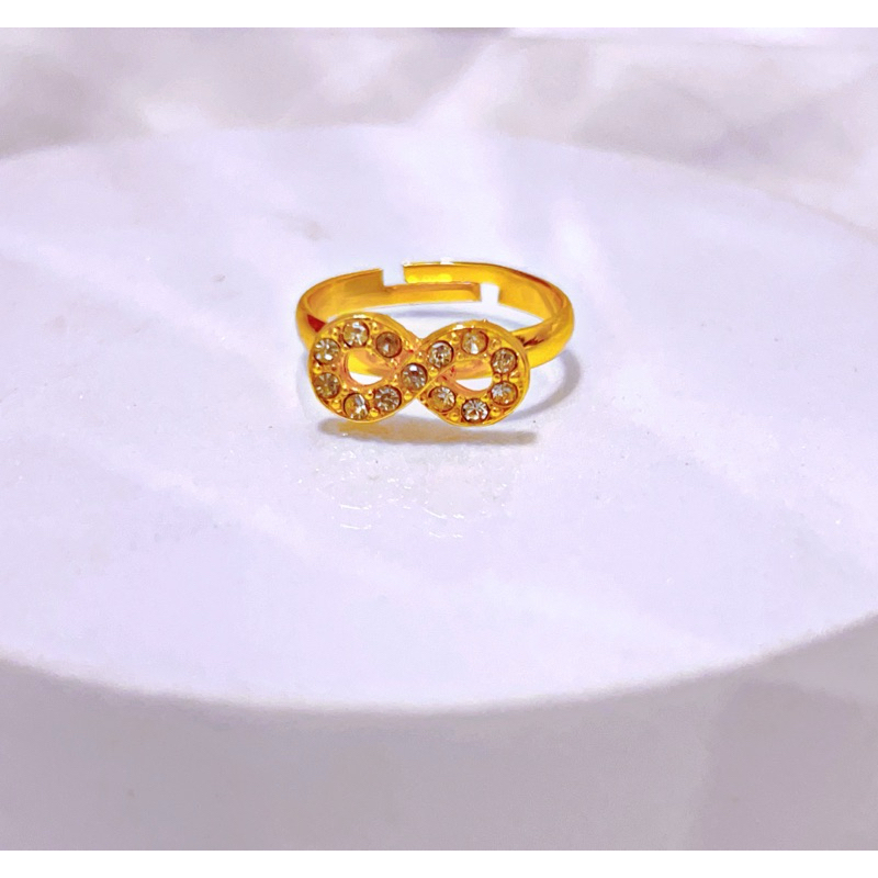 Zihang Jewelry 24K Gold Plated 3in1 with adjustable ring jewelry set ...