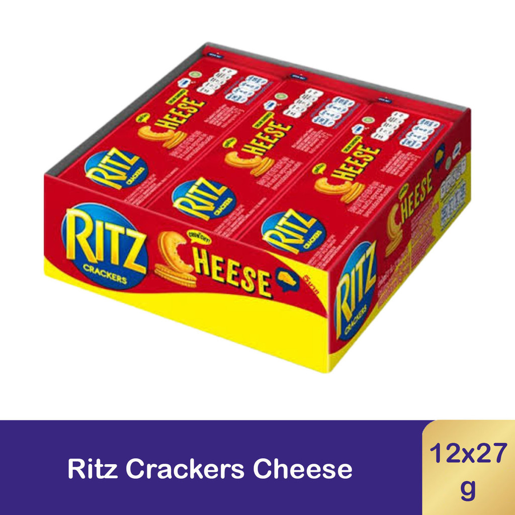 Ritz Sandwich Cheese Cracker 324g | Shopee Philippines