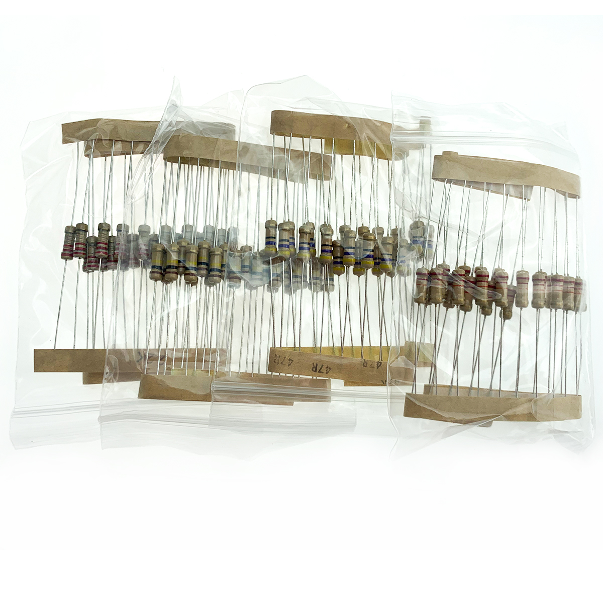 400pcs 16 Values 1/2W Resistor from 10 Ohm to 1M Ohm 5% Carbon Film ...