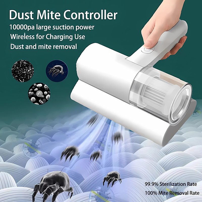 Dust Mite Removal Vacuum Cleaner, Rechargeable Wireless Mites Vaccum ...