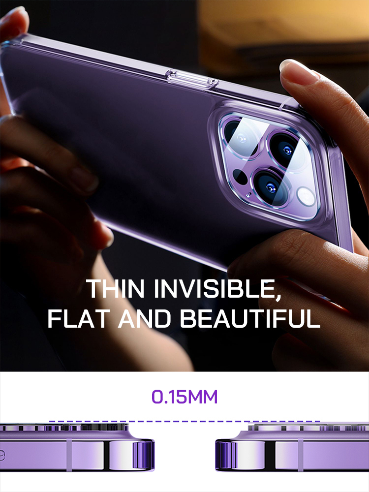 HD Ultra Thin Camera Lens Protector for iPhone 17 Pro Max, 16e, 16 Air ...