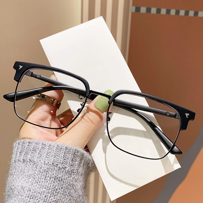 Anti Rad Replaceable Lens Eyeglass Vintage Retro Glasses Aesthetic ...