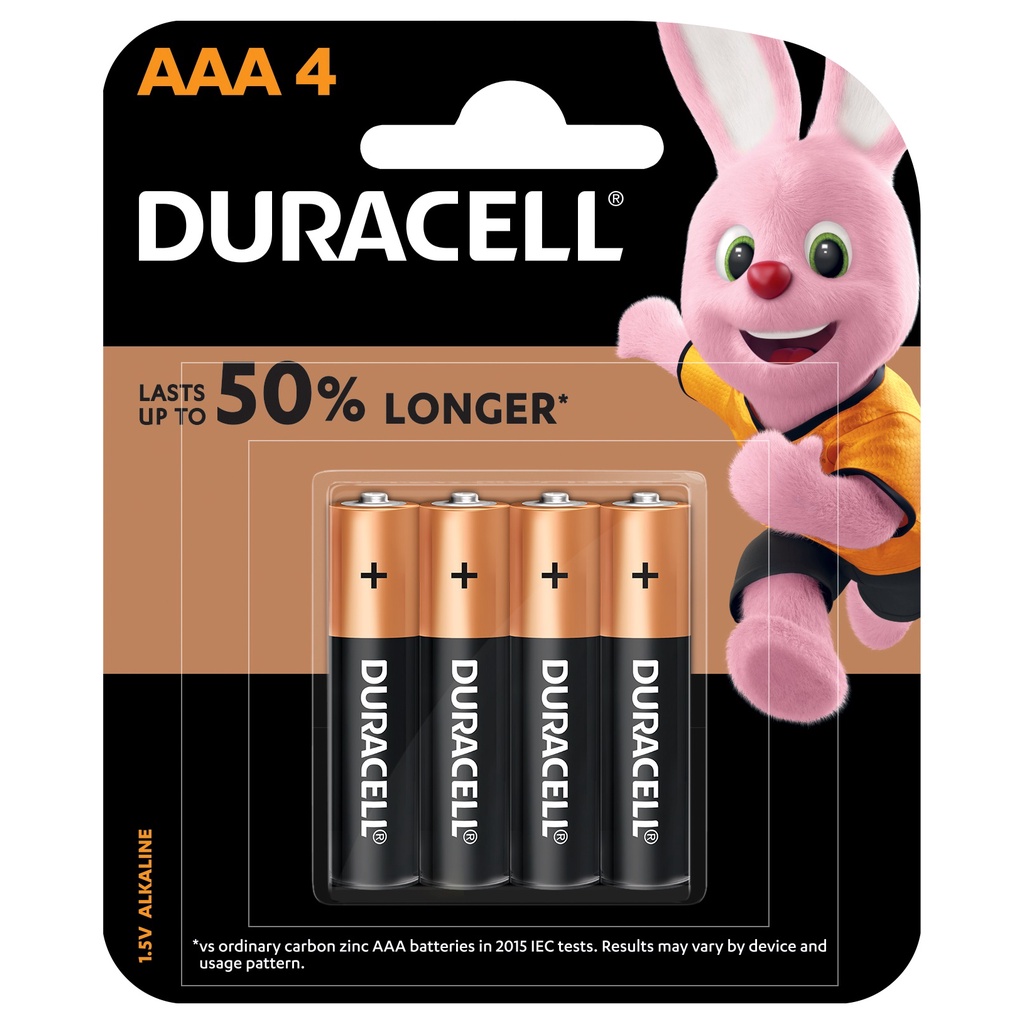 Duracell AAA4 Coppertop Batteries | Shopee Philippines