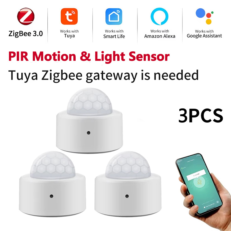 3pcs for Tuya ZigBee PIR Motion Sensor Human Detector Wireless Smart ...