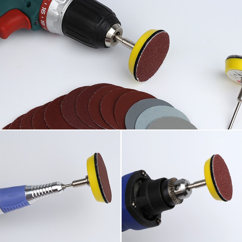 Circular plush sandpaper sheet, hand electric drill angle grinder,self ...