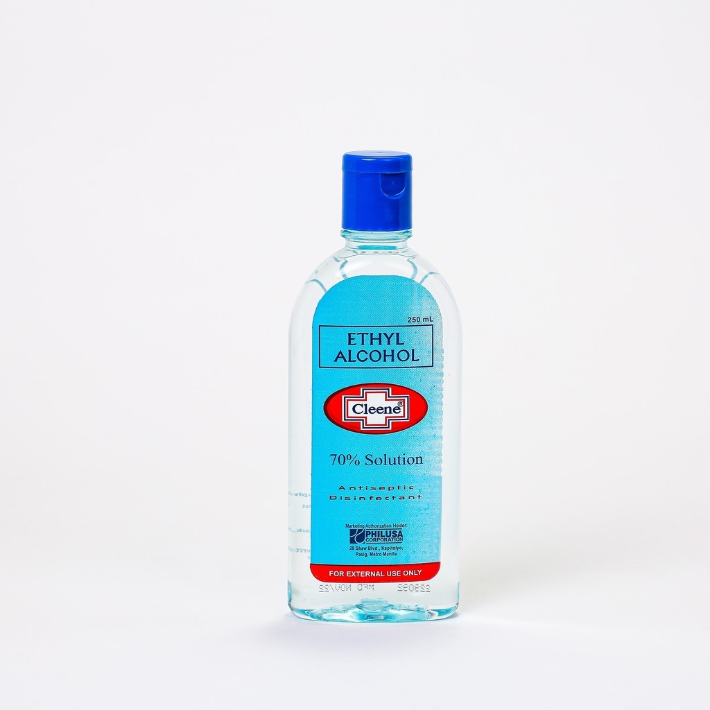 Cleene Ethyl Alcohol 70% 250mL | Shopee Philippines