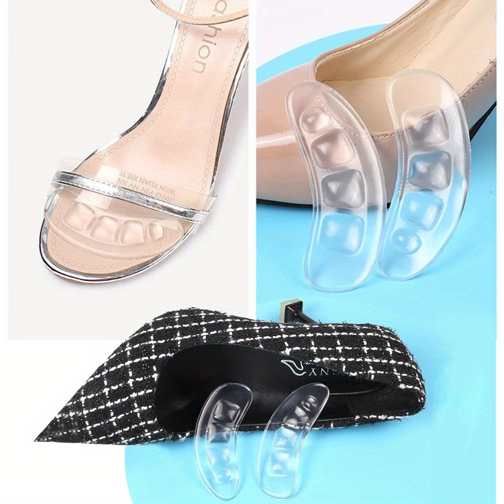 2pcs Anti-Slip Sticker Gel Insole Anti-Slip Sticker Anti-Slip Silicone ...