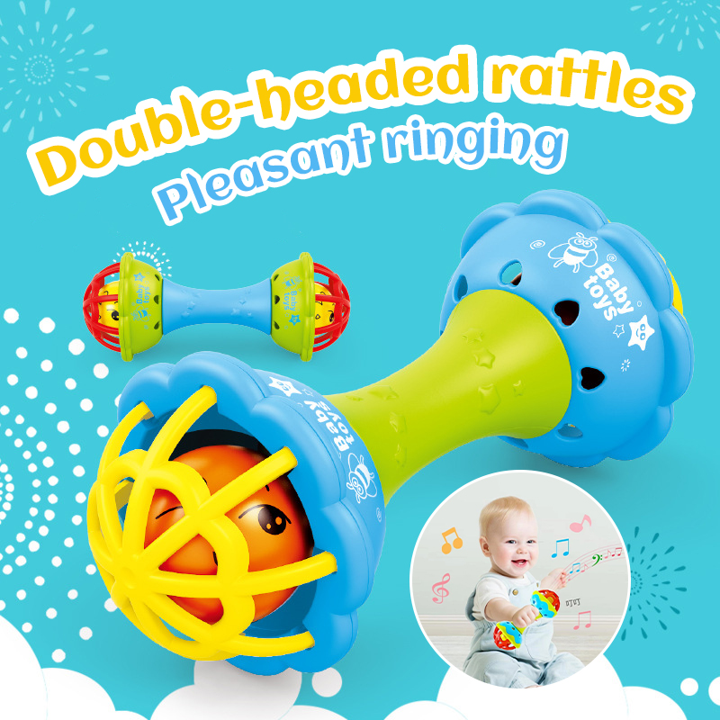 Baby First Rattle Teether Toy for Baby Rattles Toys Infant Shaker Toy ...