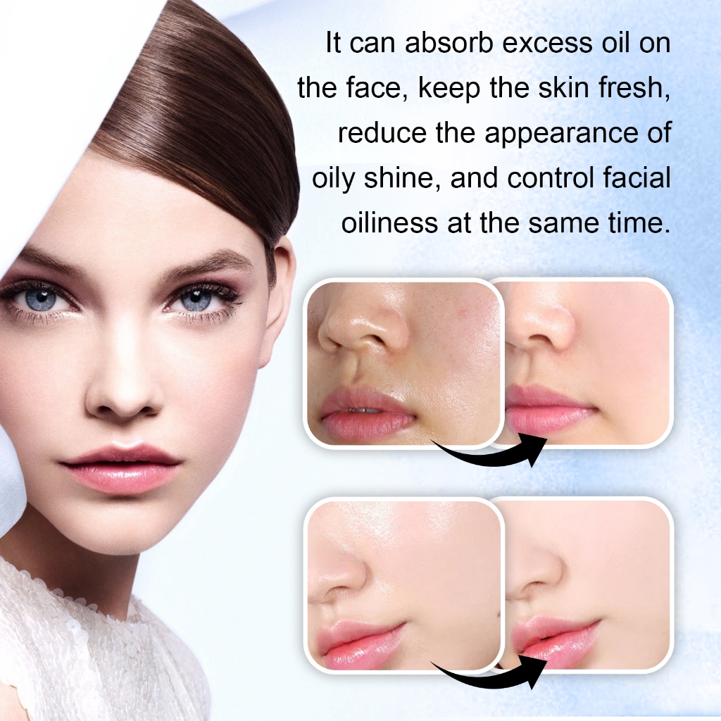 New Oil-Control Face Powder Matte Flawless Lasting Waterproof Compact ...