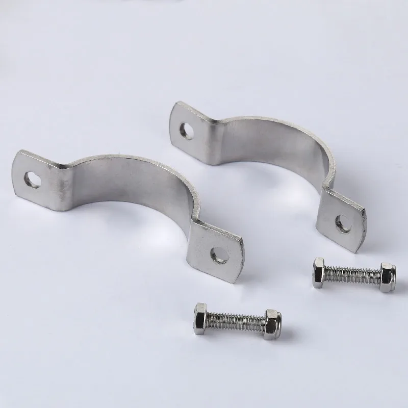 Stainless Steel Pipe Clamp – 304 Sanitary Grade Bracket for 3-Inch ...
