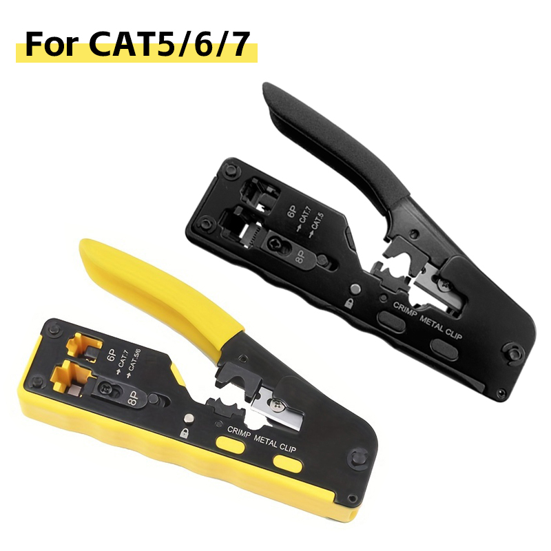 1pc Multifunctional Network Pliers Crimping Tool CAT5 CAT6 CAT7 RJ45 ...