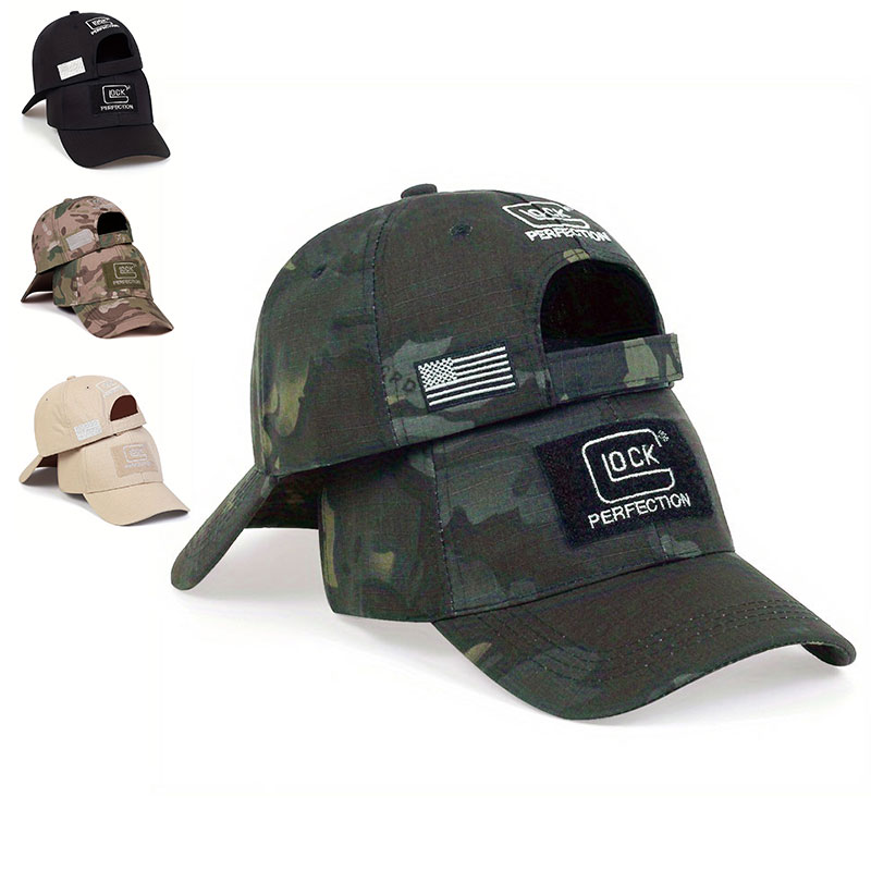 Unisex Glock Embroidery Adjustable Hip Hop Baseball Hat Spring Autumn ...