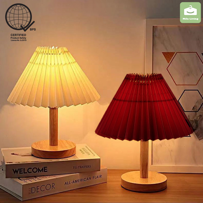 【NEW】Led Lamp Creative Table Lamp Korean Folding Retro Bedside Lamp ...