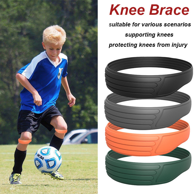Silicone Knee Band Patella Tendon Basketball Support Strap Patellar ...