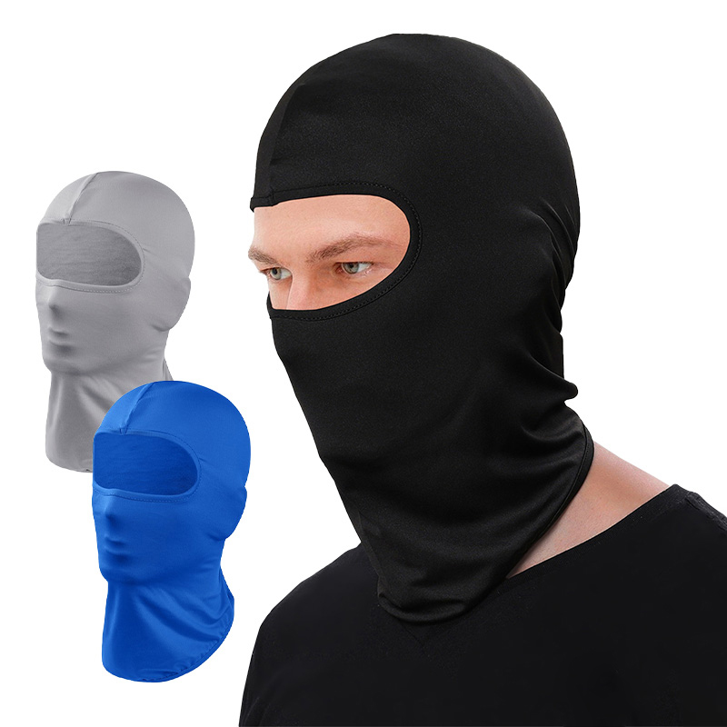 Classic Balaclava 17 Colors Dust-Proof Balaclava Ice Silk Cycling Motor ...
