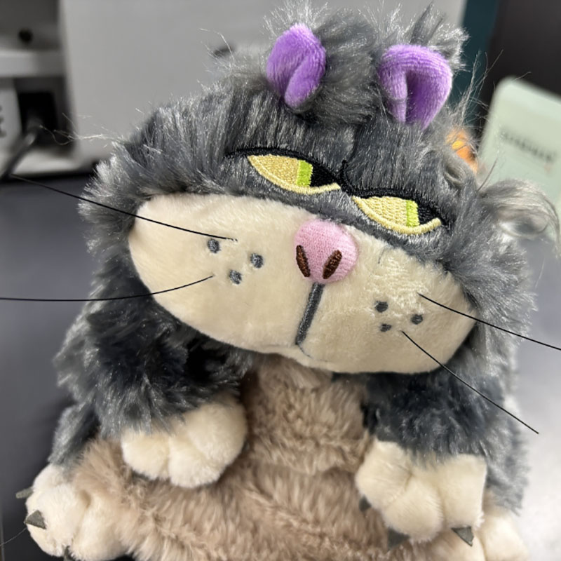 1pc Lucifer Cat Drawstring Bag Plush Toy Doll Bag Doll Doll Drawstring ...