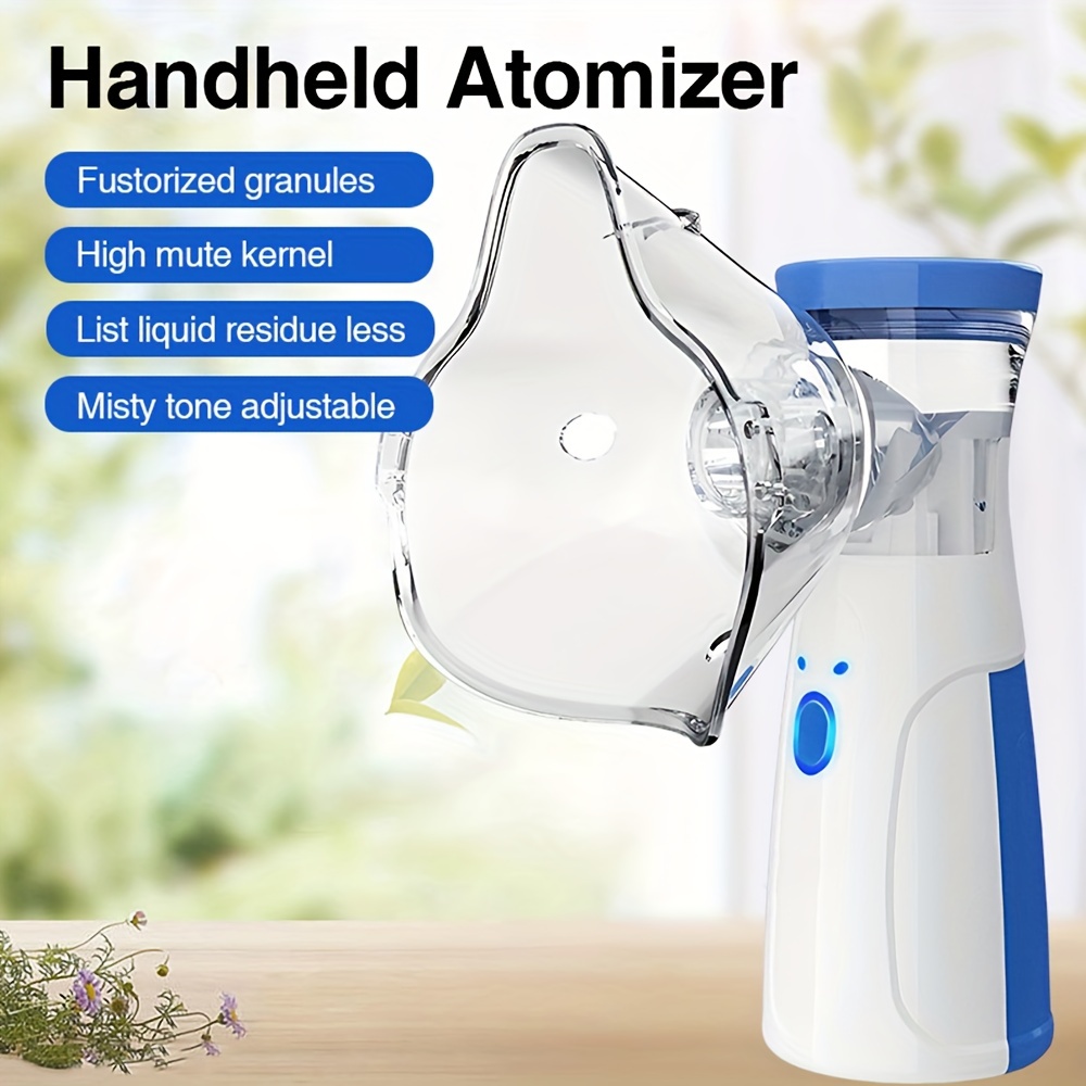 Portable Nebulizer Inhaler For Kids & Adults – Ultrasonic Low-Density ...