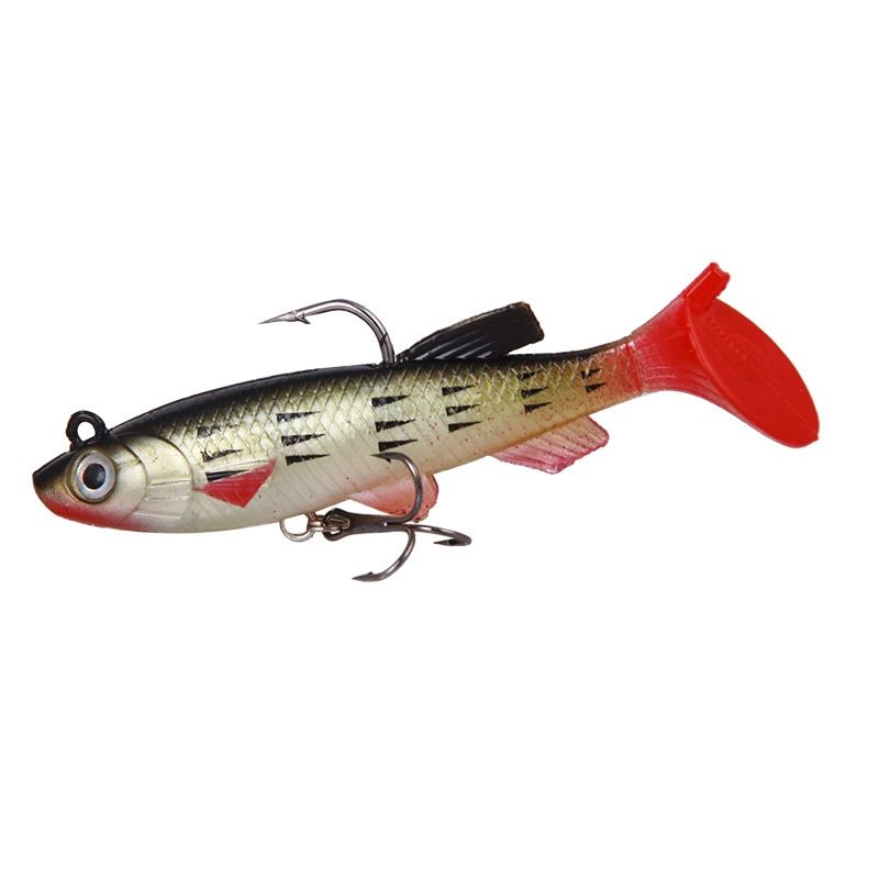 8.5CM/13g Sunken Minnow SwimBait Soft Bait Buzzbait Soft Plastic ...
