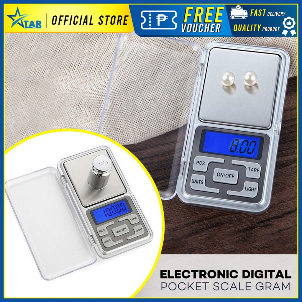 Starlight Digital Pocket Scale | Mini Gram Jewelry Scale | 0.01g/0.1g ...