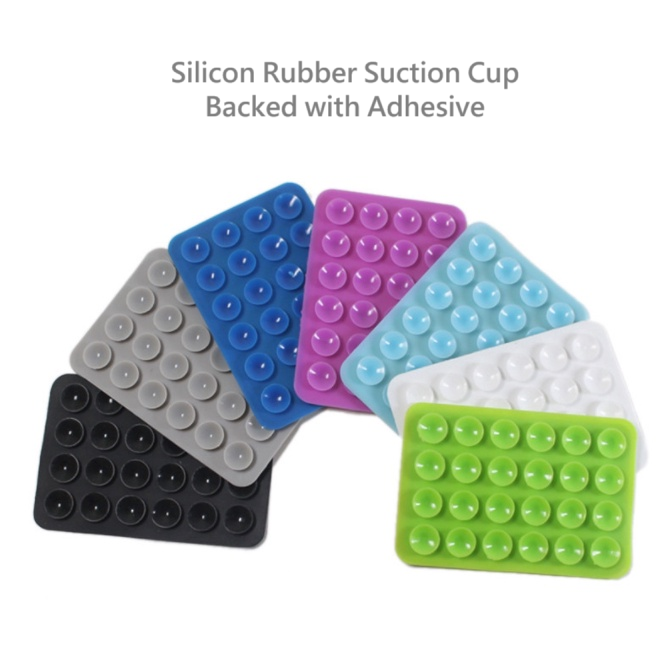 5PCS Mobile Phone Sucker Silicone Pad Suction with Strong Adhesive ...
