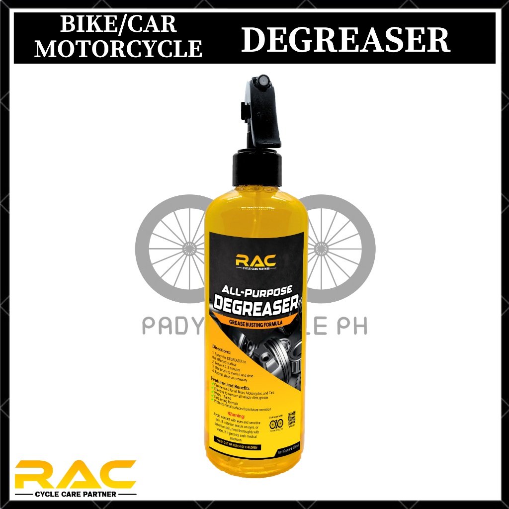 RAC Bike/Motorcycle 500ml All Purpose Degreaser Trigger Spray | Shopee ...