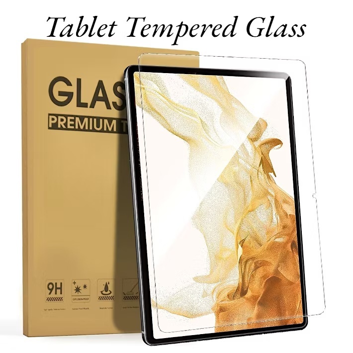 Tempered Glass Tablet Screen Guard For LENOVO & MI & OPPO | Shopee ...