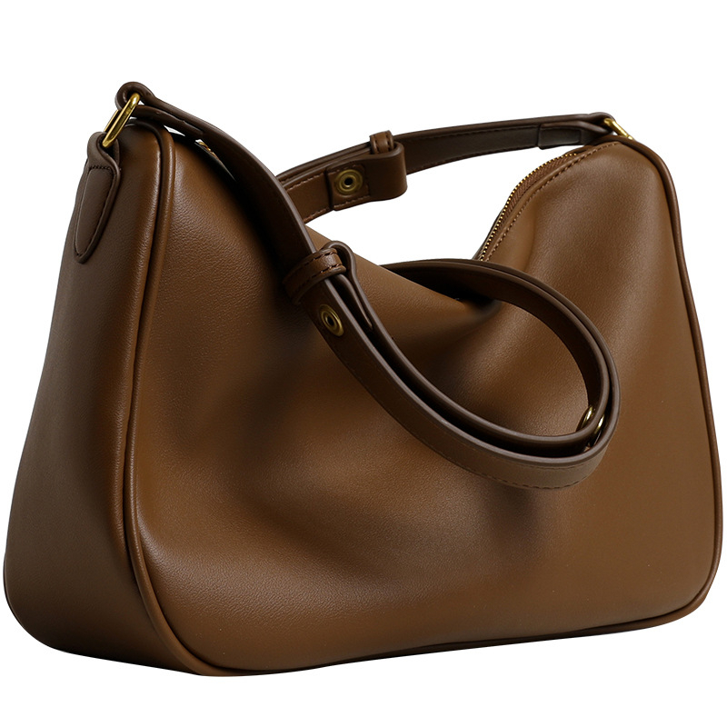 skymall -Soft underarm bag Baguette bag Casual all-match trendy ...