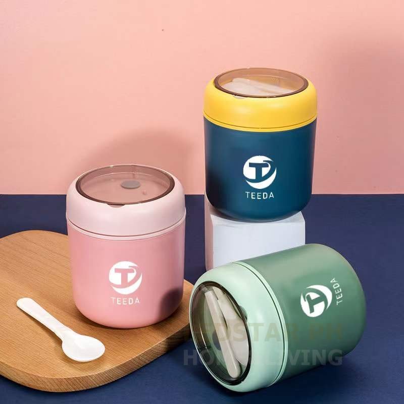 1 Layers Portable Lunch Box Breakfast Cup Breakfast Food Storage Box ...
