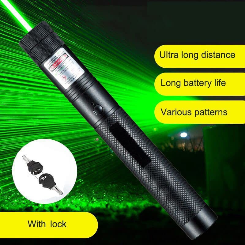 303 Laser Flashlight Rechargeable Green Light Starry Sky Laser Pointer ...