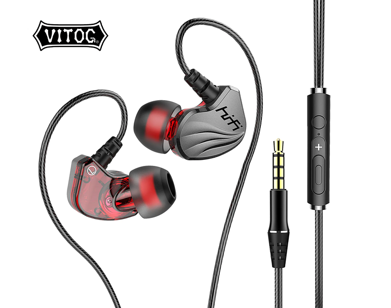 Vitog Wholesale price custom type c plug in ear wired earphone ear ...