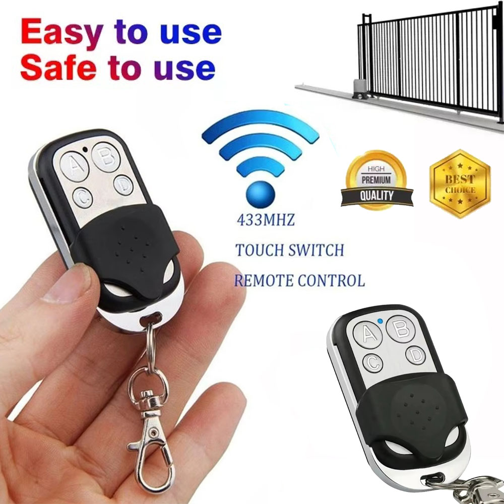 433MHz 4-Button RF Remote Control Electric Wireless Garage Door Opener | Shopee Philippines