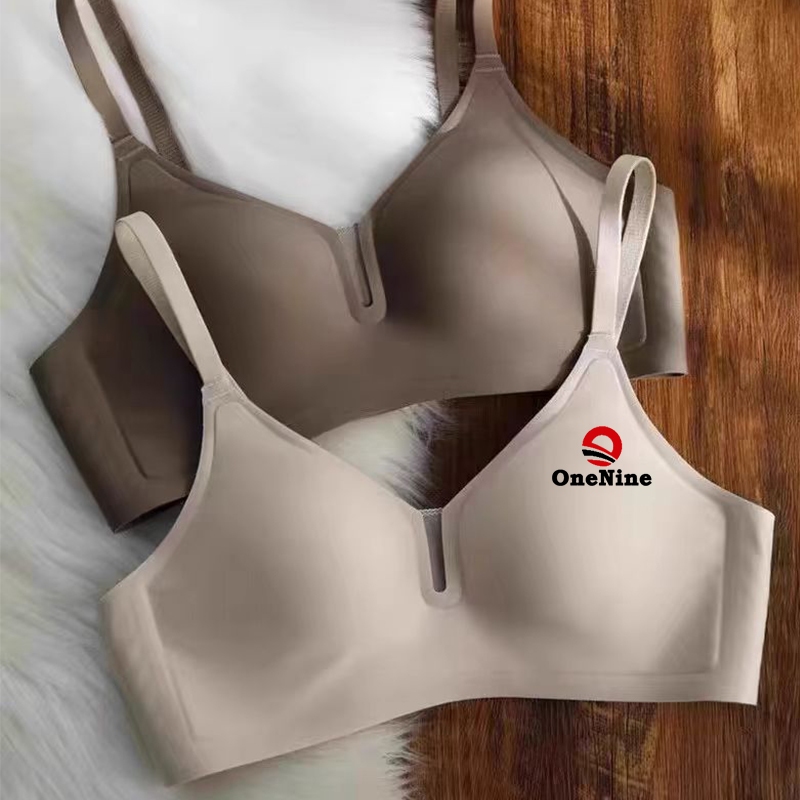 2025 New Women's seamless bra Japanese bra small breast push up bra ...