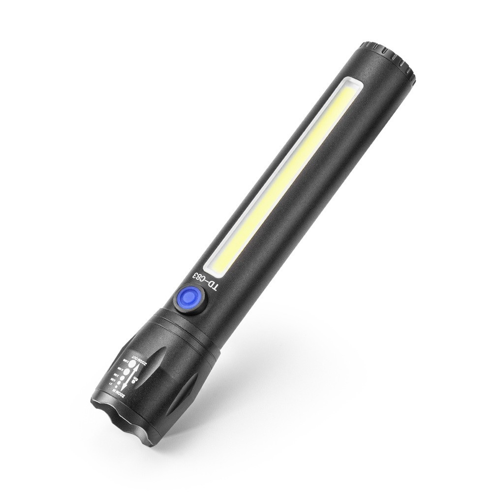 work light side light flashlight telescopic focusing aluminum alloy ...