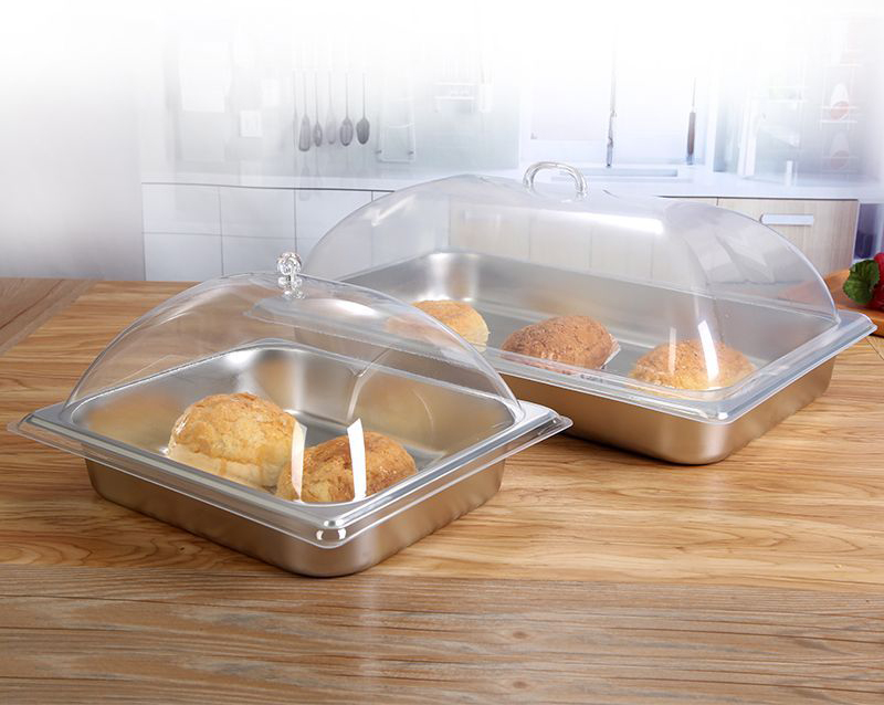 1Pc Transparent Rectangular Food Cover Dust Cover Plastic Cover Cake ...