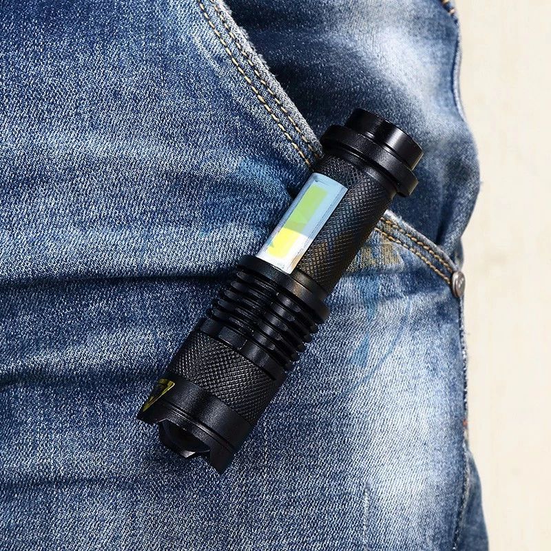 XPE+POLICE CREE MINI FLASHLIGHT RECHARGEABLE WATERPROOF USB CHARGE ...