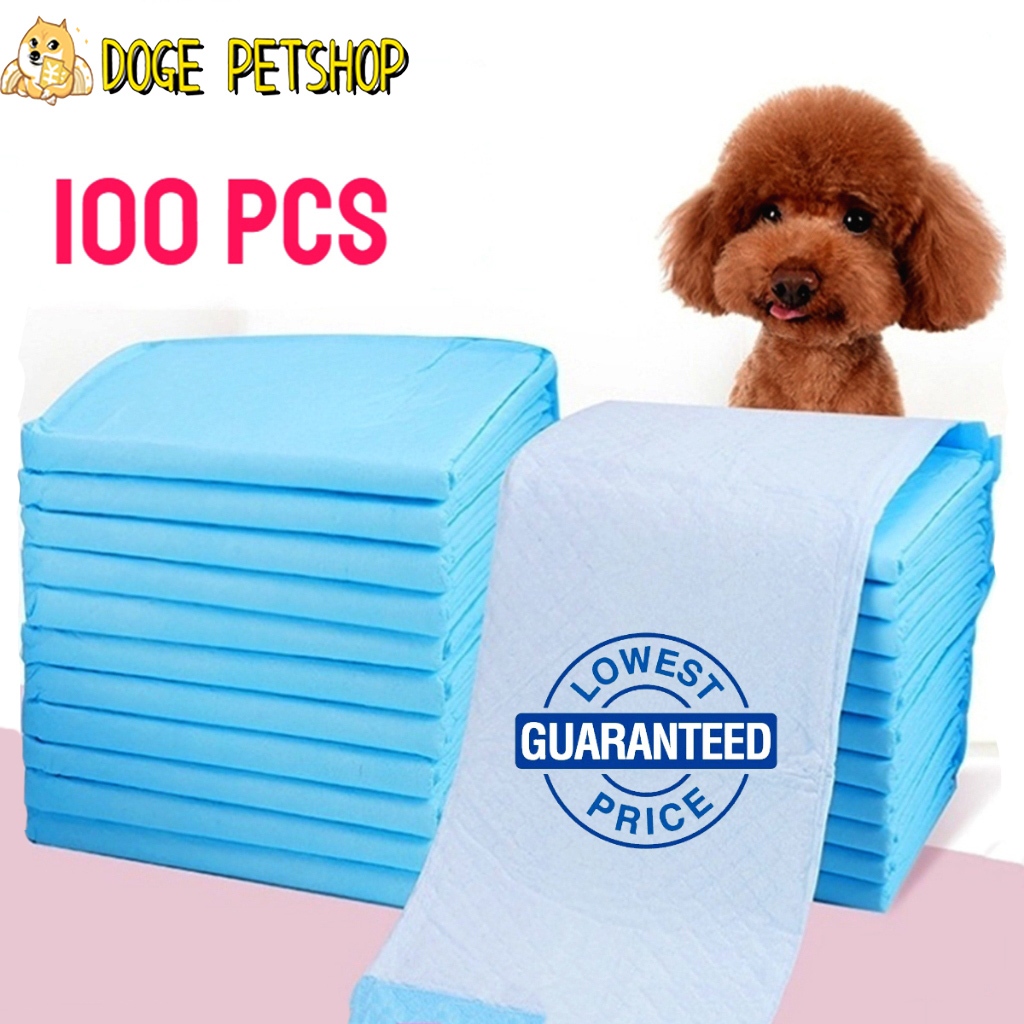 Doge 100PCS /50pcs Pet pee Pad S/M Dog Pee Training Pad Cat Pee Pad Pet ...