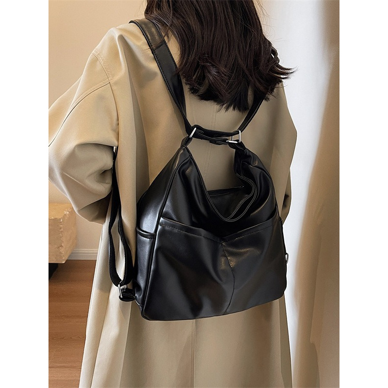 skymall -Retro Commuting Backpack Student Unisex Large Capacity ...