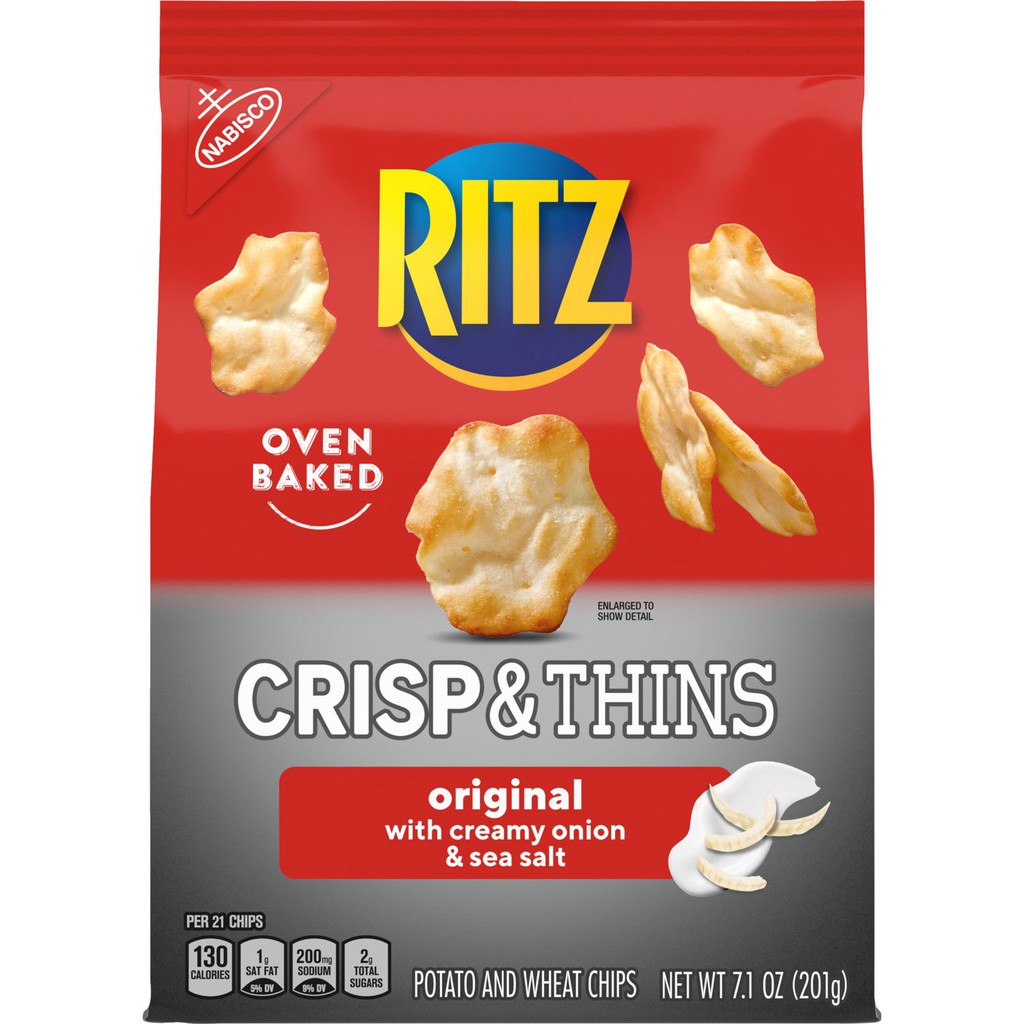 Ritz Crisp and Thins Original 201g | Shopee Philippines