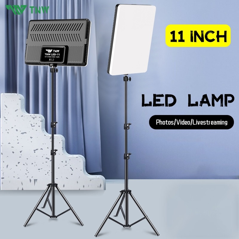 11 inch LED Video Panel Light Photography Lamp Studio Lighting With ...