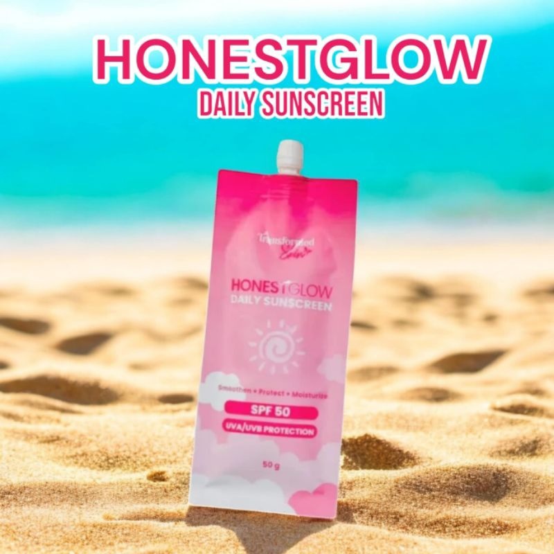 HonestGlow Daily Sunscreen 50grams with SPF50 . | Shopee Philippines