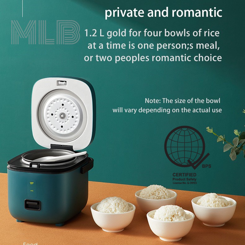 1.2L Multi-Functional Small Rice Cooker Fashionable Cooker for Rice ...
