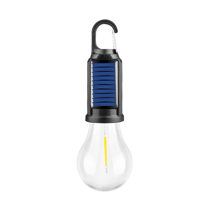 Outdoor Solar Camping Light, Warm Tungsten Bulb, Tent Atmosphere Light ...