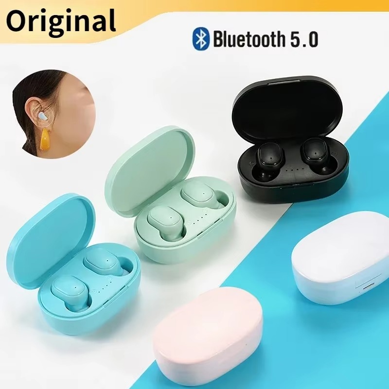 A6S TWS Bluetooth Wireless Headphones Lightweight Stylish Earphone ...