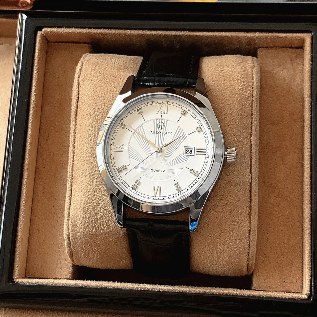 Authentic PABLO RAEZ Men's Watch - Luxury Quartz Movement, Long-Lasting ...